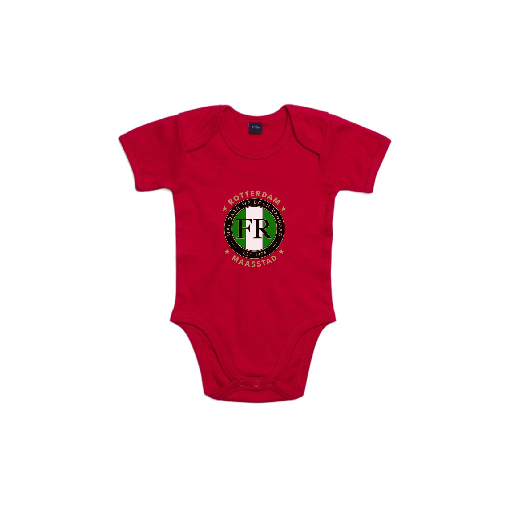 Rompertje baby - FR - Wat gaan we doen vandaag - logo voor – FR Fanshop